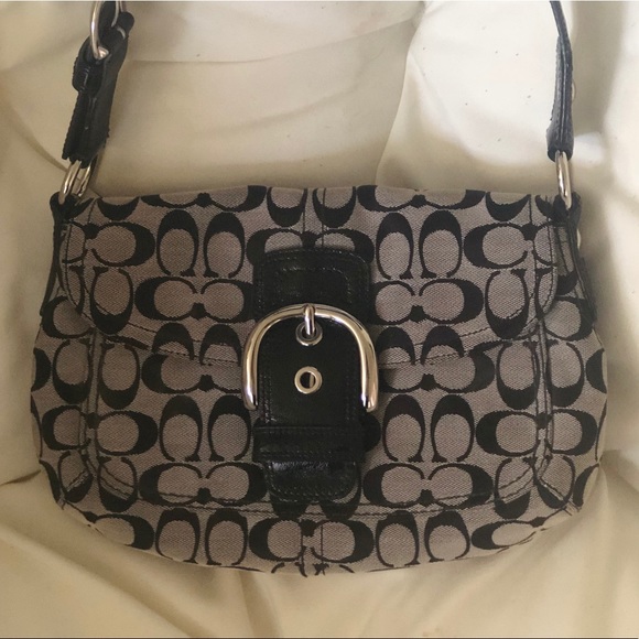 Coach | Bags | Coach Soho Signature Pocket Flap Purse | Poshmark